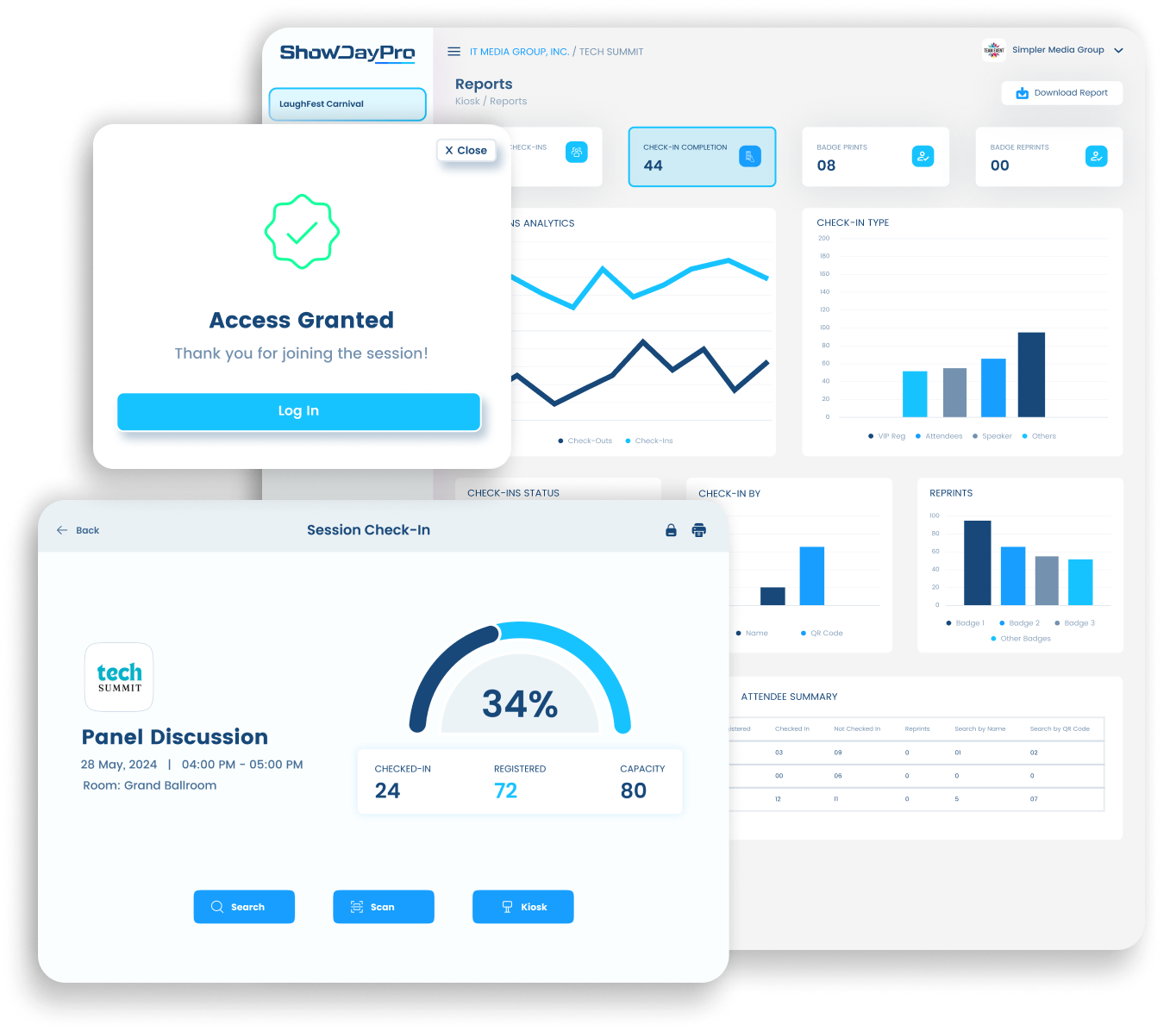 Session Attendance – ShowDayPro